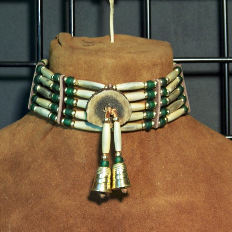 Antiqued Bone Choker - Lost River Trading Co.