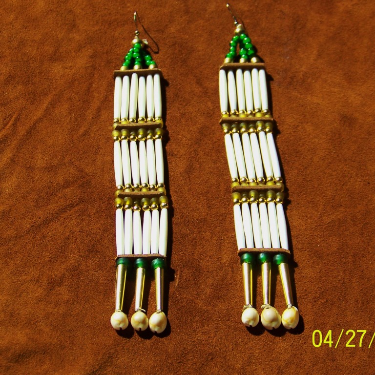 Bone Earrings - Lost River Trading Co.