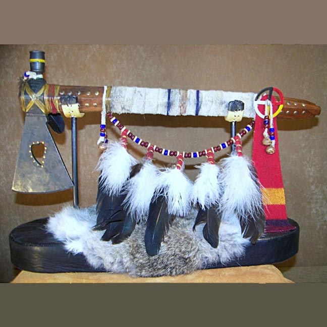 "Smoke Hawk" Pipe Tomahawk - Lost River Trading Co.