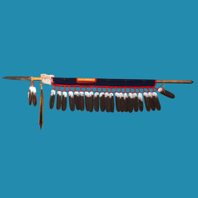 Native American Style War Chief's Lance